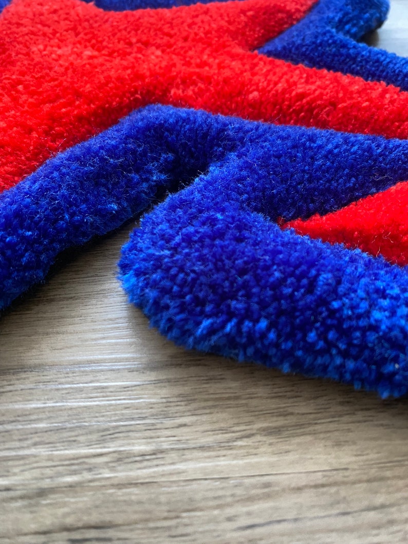 B Star Custom Tufted Rug - Etsy