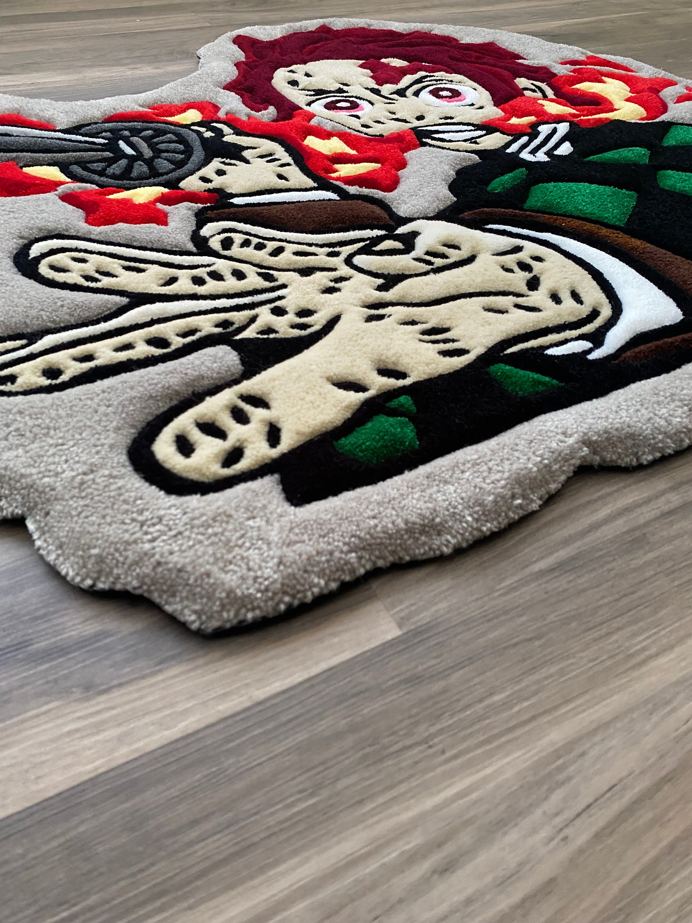 Flame Tanji Custom Tufted Rug - Etsy