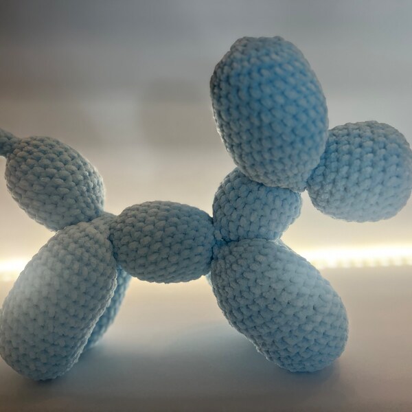 Crochet Balloon Dog Pattern - Etsy