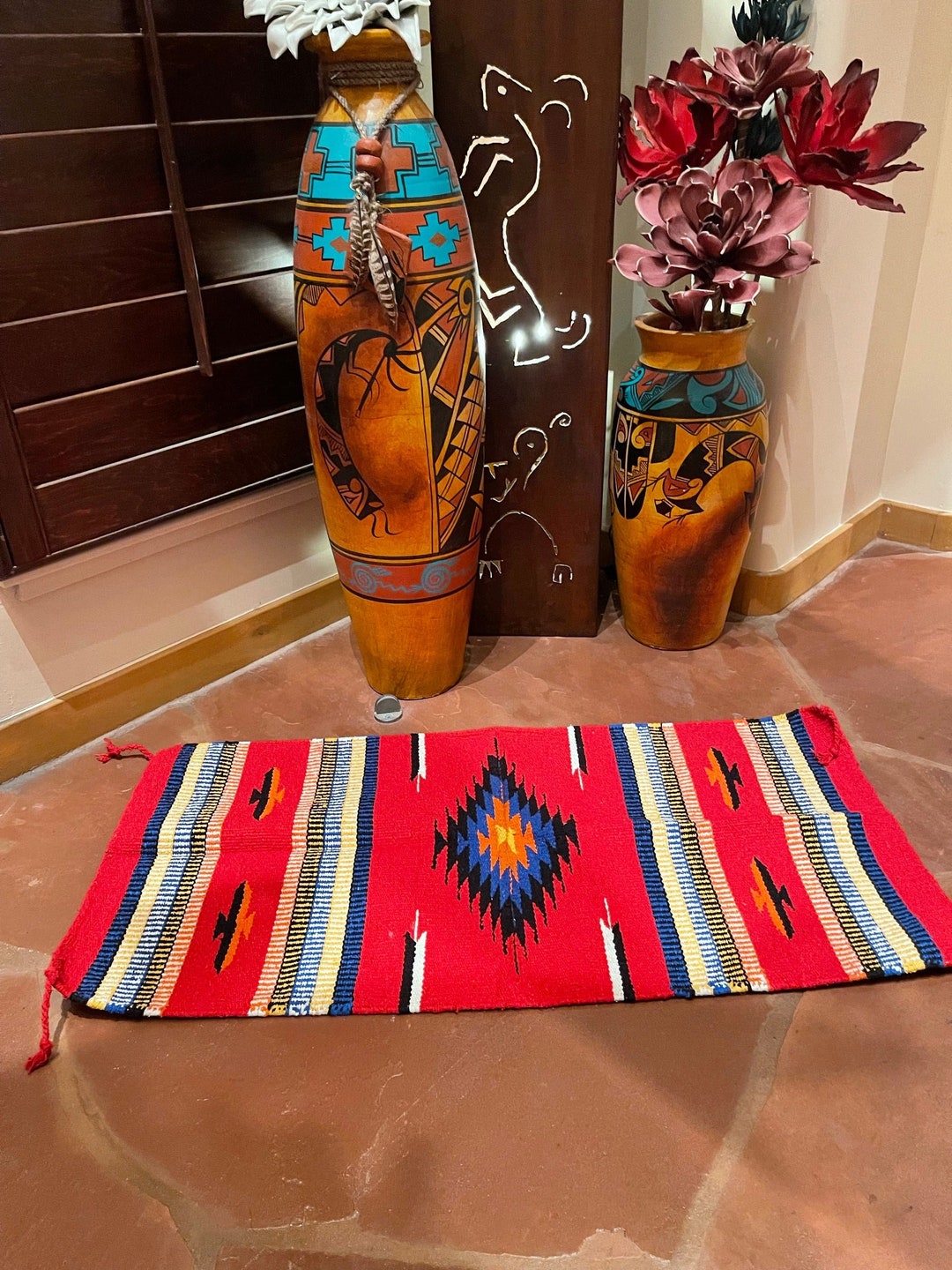Southwest Aztec Accent Rug - Etsy