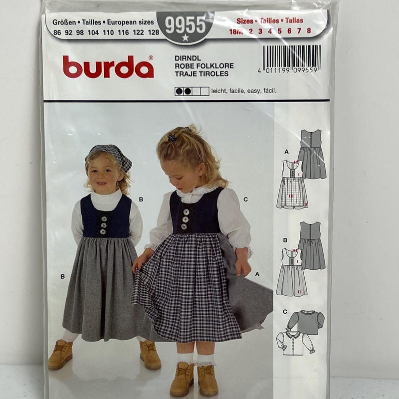 Dirndl Pattern - Etsy