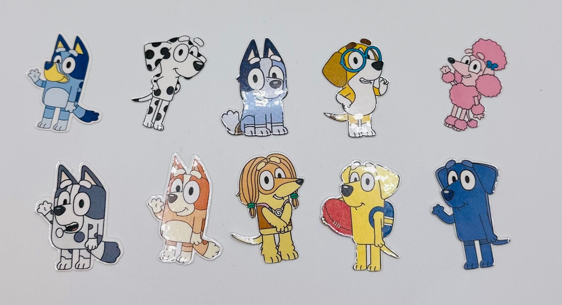 Bluey and Friends Temporary Tattoo Set Disney Inspired - Etsy UK