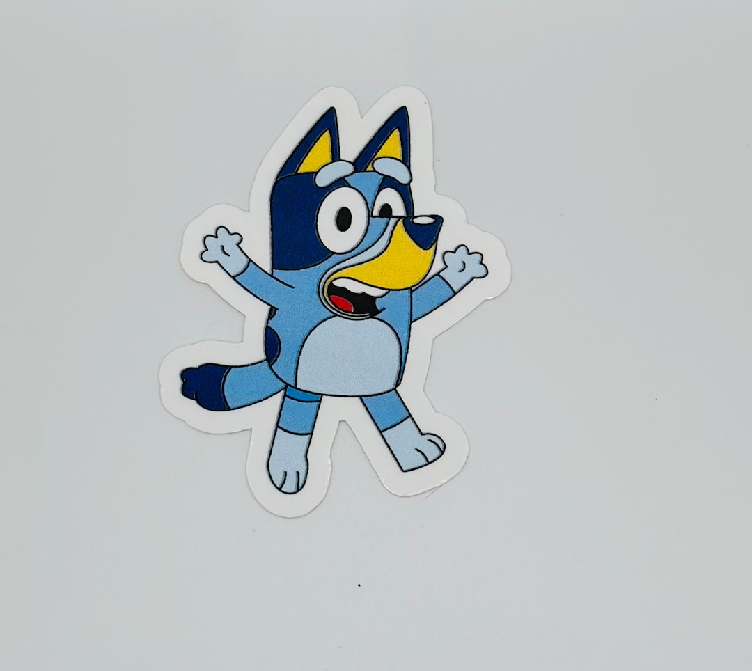Bluey Sticker Disney Inspired - Etsy