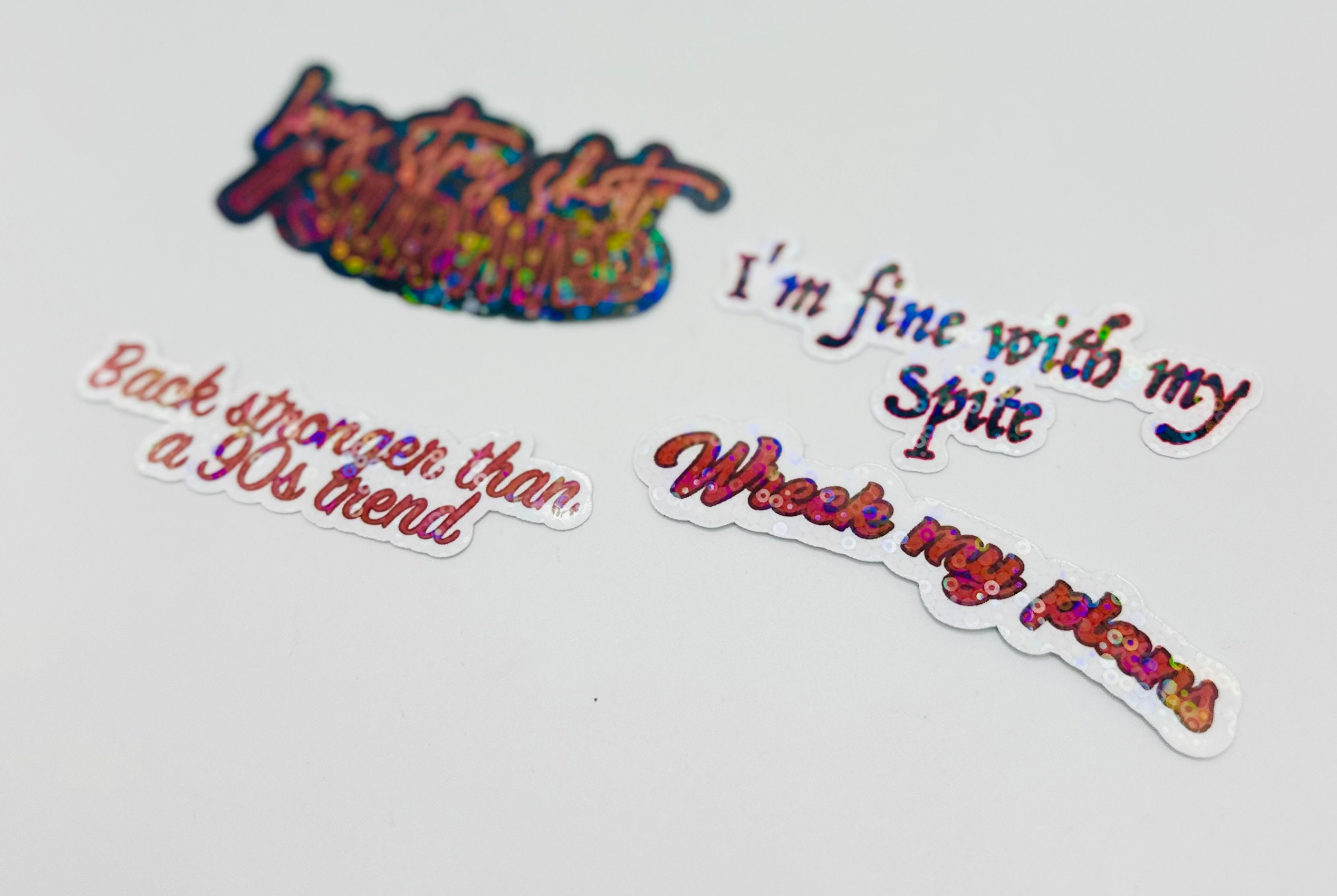 Evermore Sticker Pack Taylor Swift Inspired Sticker Set - Etsy