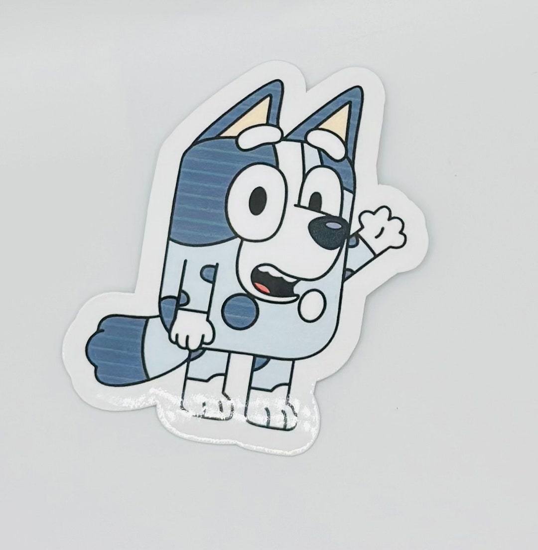 Muffin Sticker Disney Inspired Bluey Sticker - Etsy UK