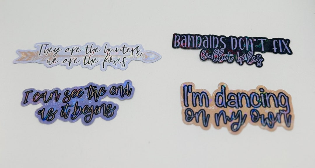 1989 Sticker Pack | Taylor Swift Inspired Sticker Set - Etsy