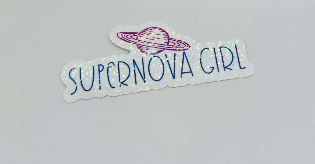 Supernova Girl Sticker | Zenon Inspired | Vintage Disney - Etsy