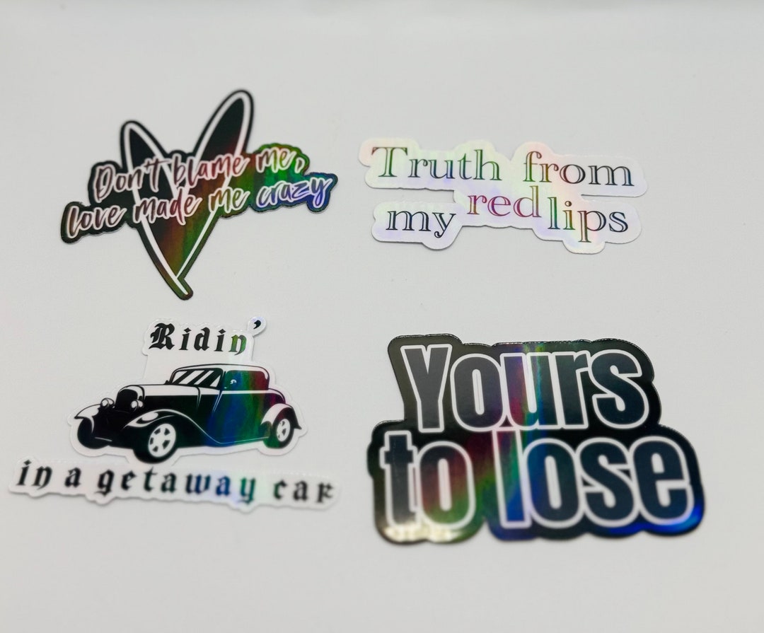 Reputation Sticker Pack | Taylor Swift Inspired Sticker Set - Etsy