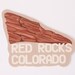 Red Rocks Colorado Sticker - Etsy