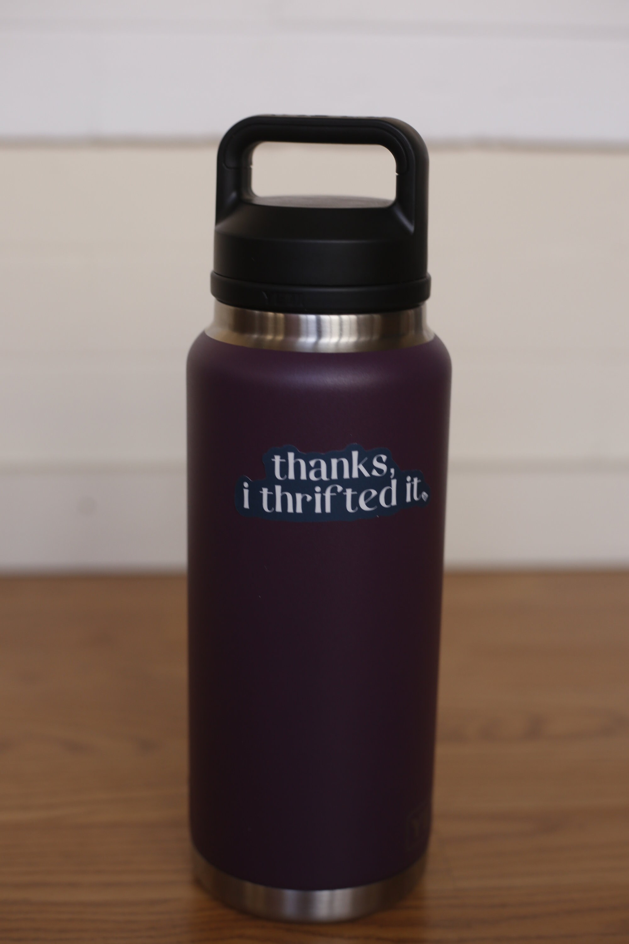 Thanks, I Thrifted It Sticker - Etsy
