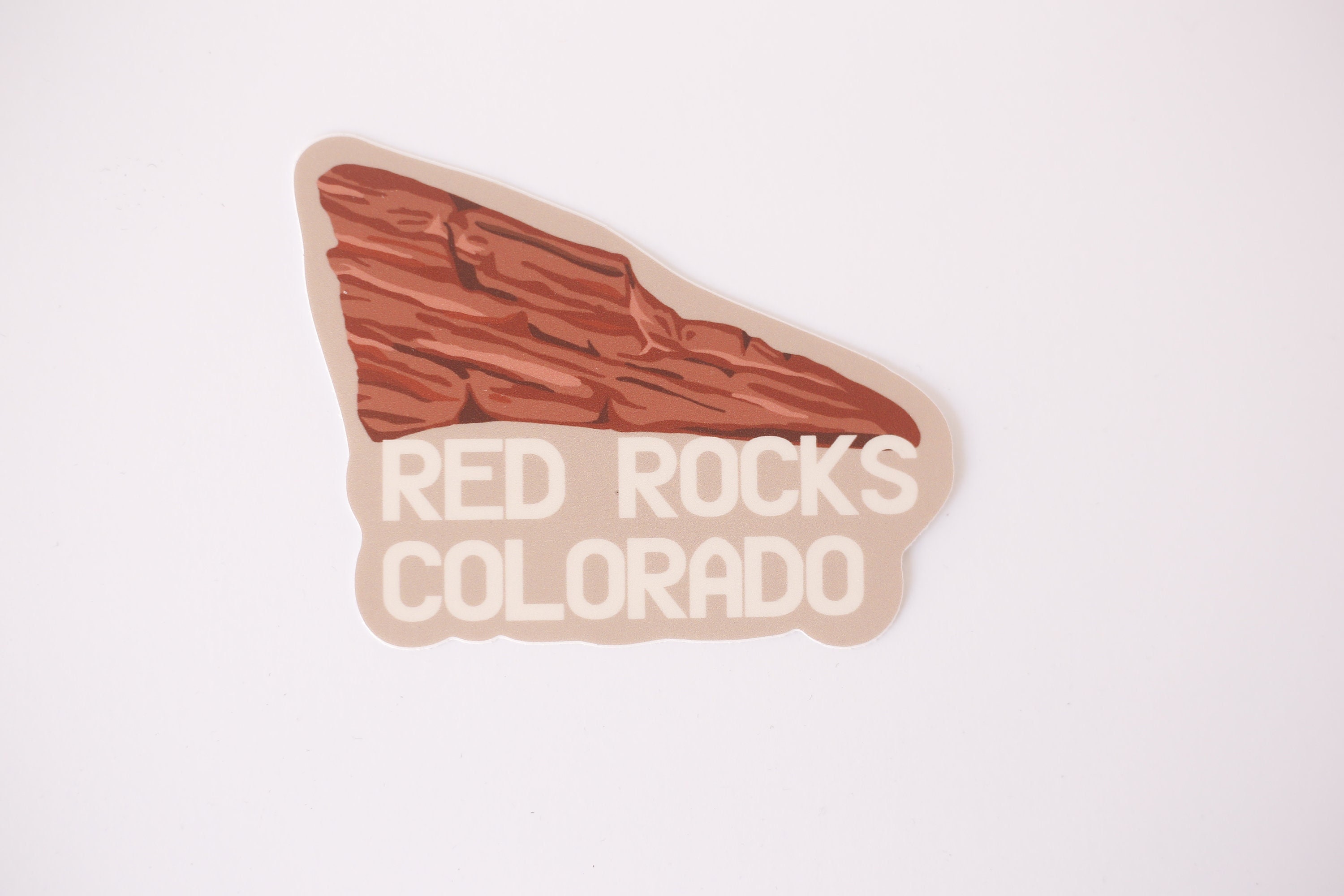 Red Rocks Colorado Sticker - Etsy