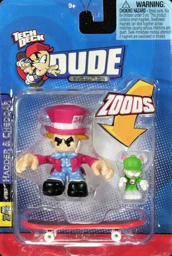 Tech Deck Dude Zoods #137 Hadder & Cheddar Z4 New - Etsy