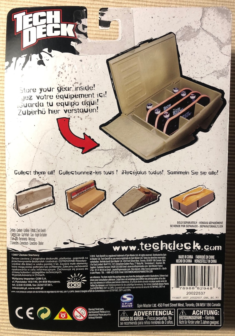 Collectible Tech Deck STARTER Sk8 Set - Etsy