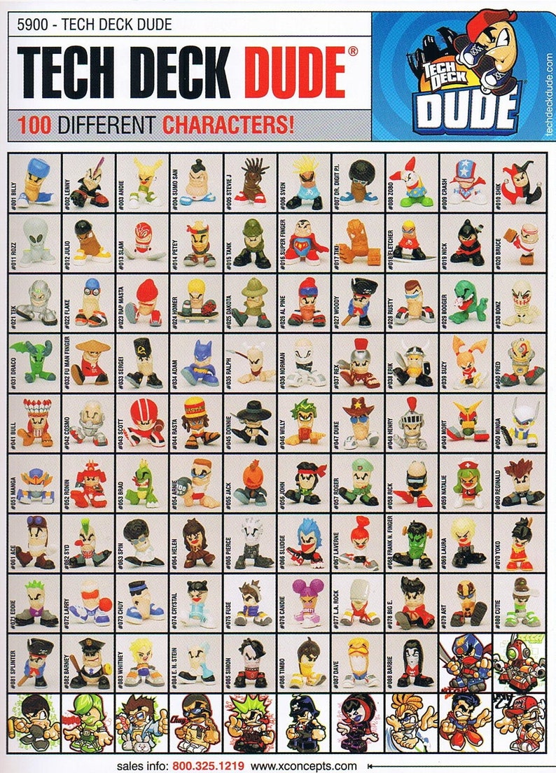 Tech Deck Dude Zoods #137 Hadder & Cheddar Z4 New - Etsy