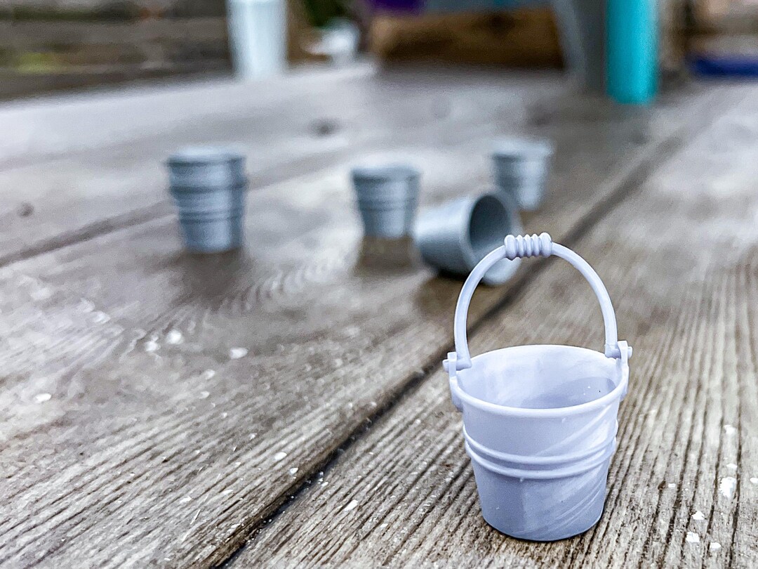 1:18 Scale Buckets 5 Pcs - Containers - Etsy