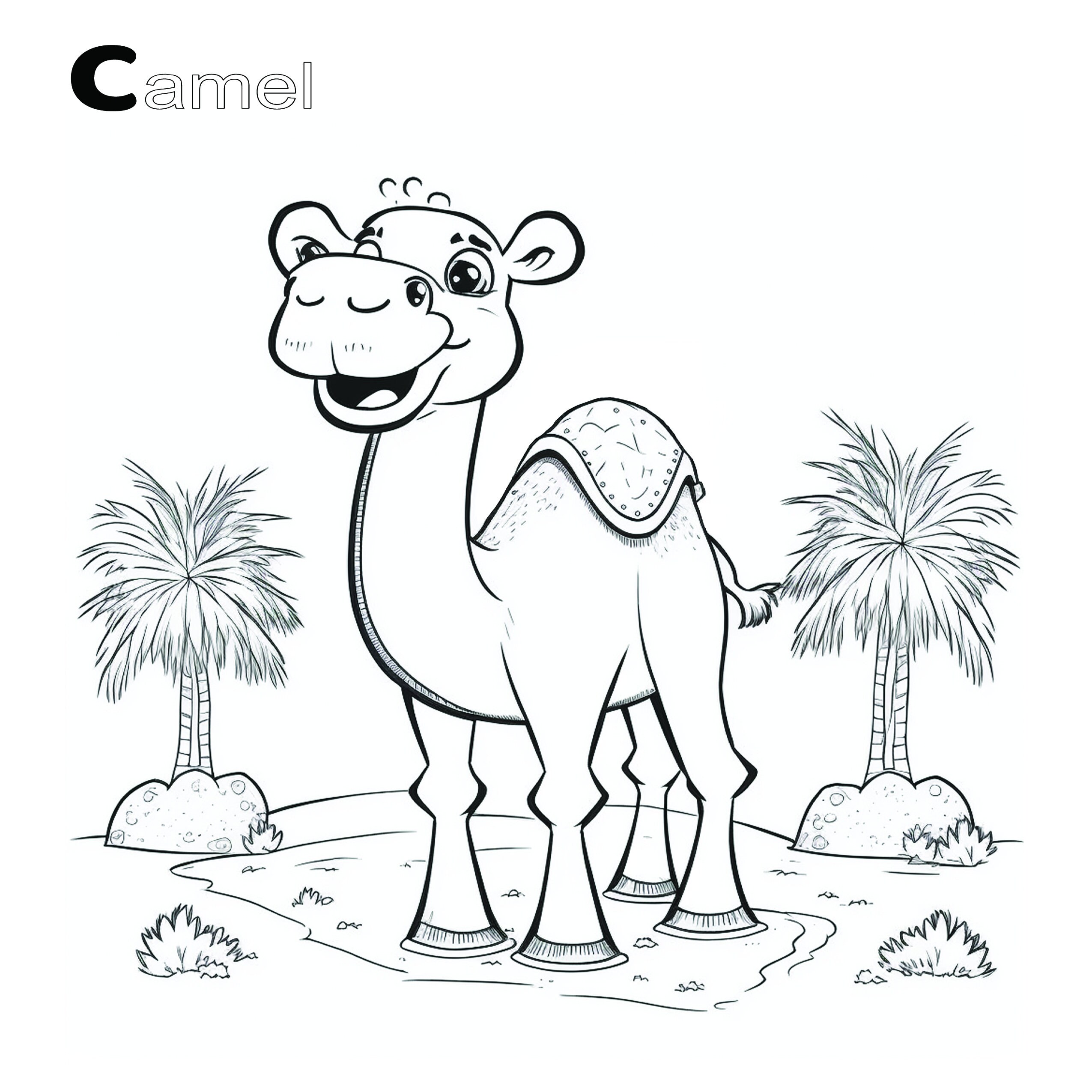 Alphabet Safari: Adventures in Coloring - Etsy