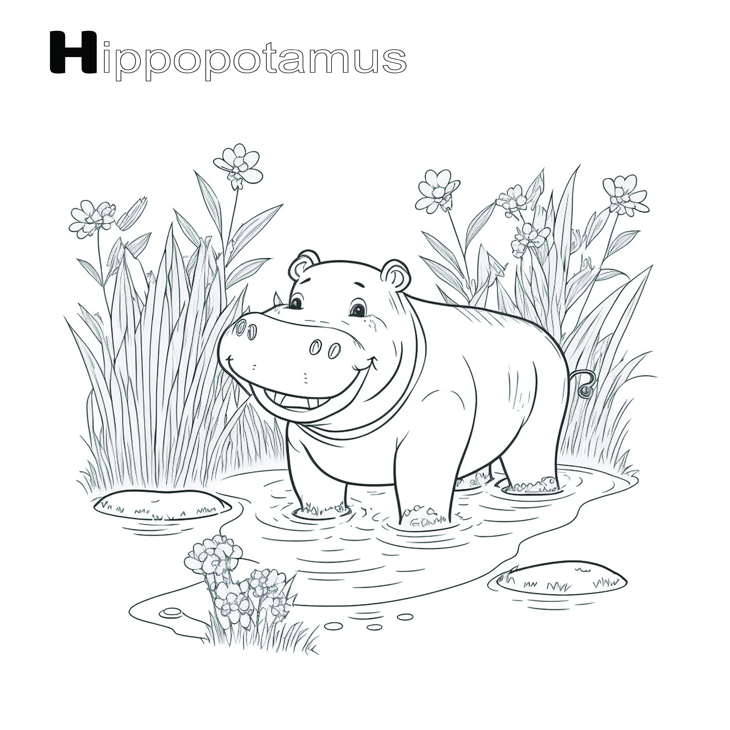 Alphabet Safari: Adventures in Coloring - Etsy