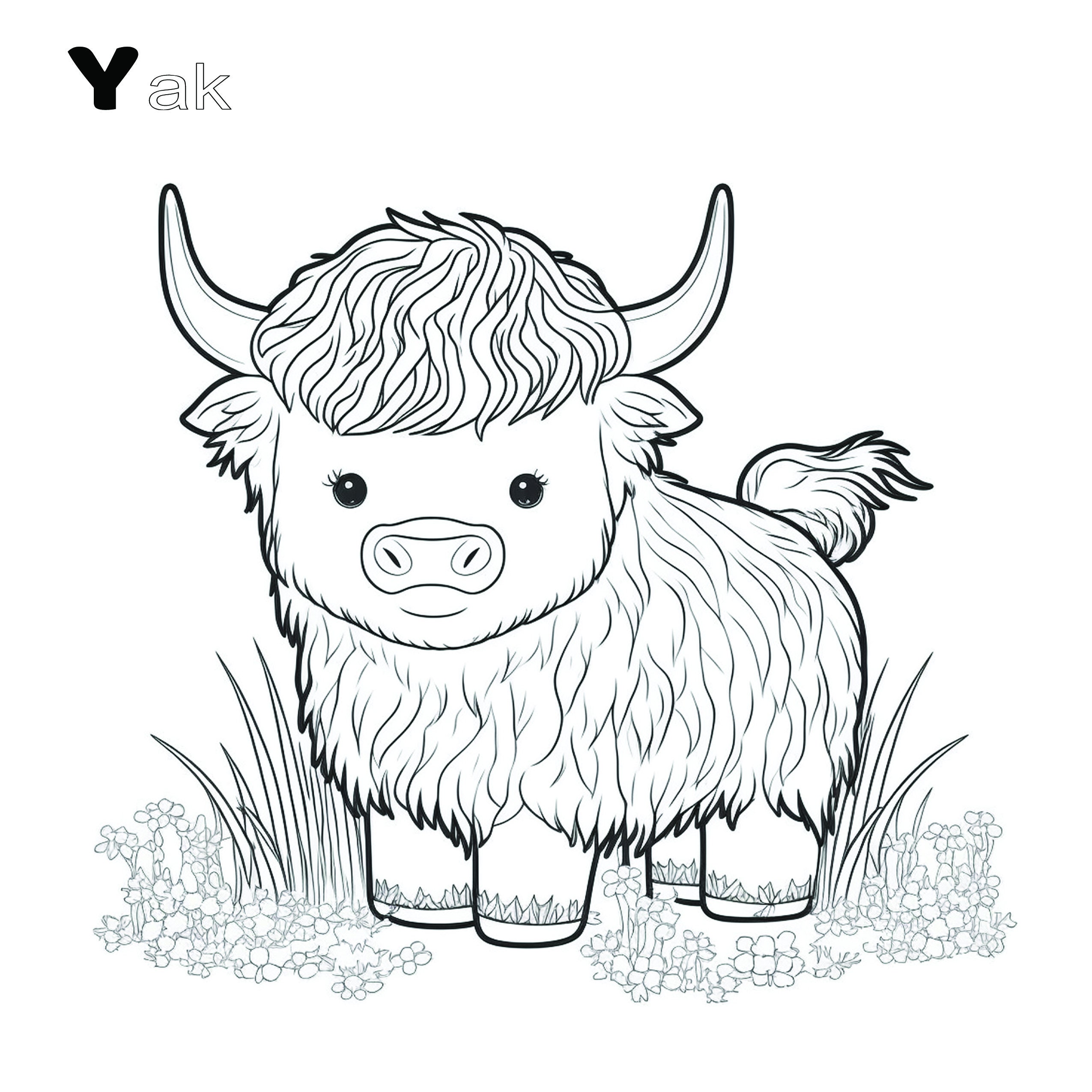 Alphabet Safari: Adventures in Coloring - Etsy