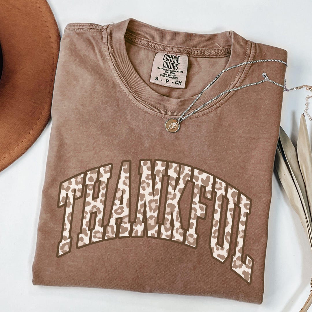Thankful Shirt, Thanksgiving Shirt, Christian Shirt, Bible Verse ...