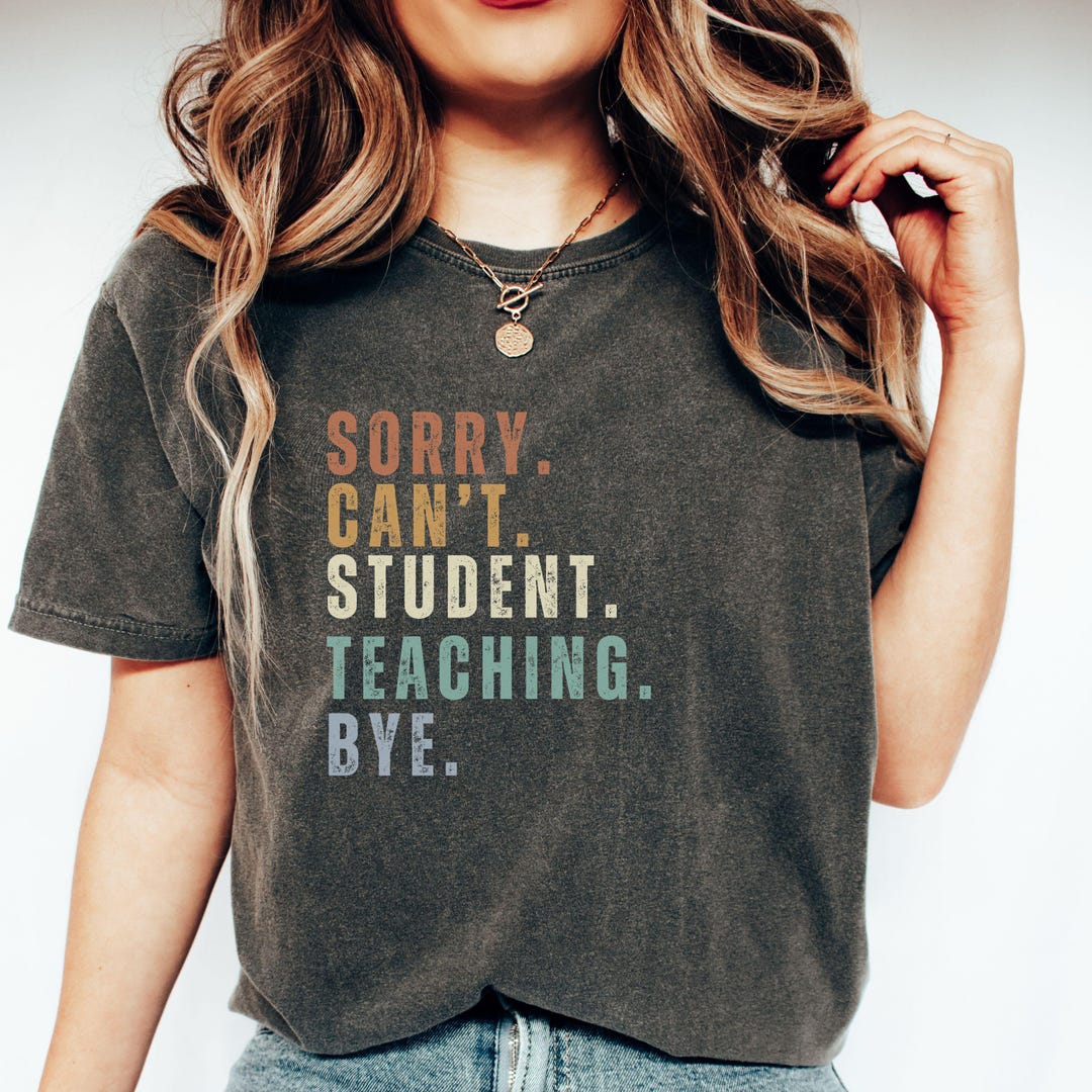 Student Teacher Shirt, Matching Teacher Shirt, Graduation Gift, Teacher ...