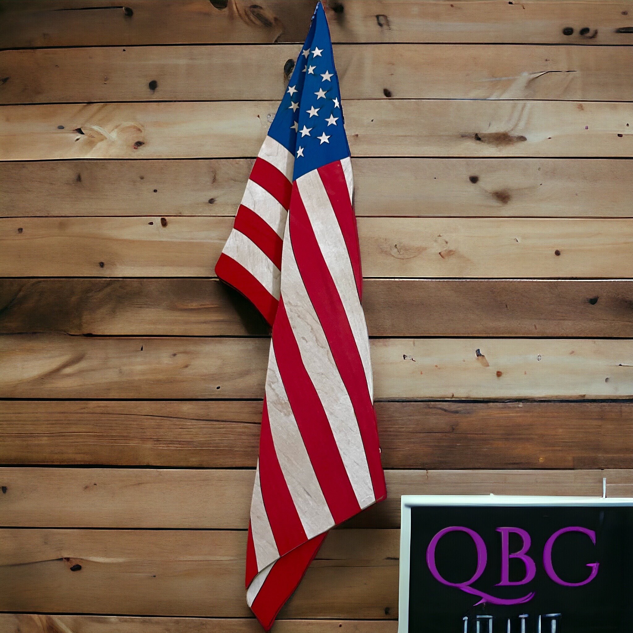 American Flag Decor, Draped Flag, 4th of July, Veterans Day, Military ...