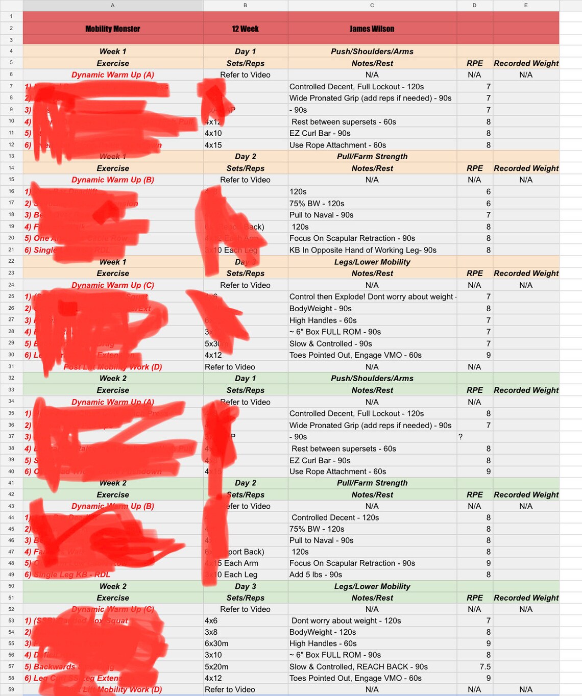 Creating A Monster; Intro to Strength Training - Etsy