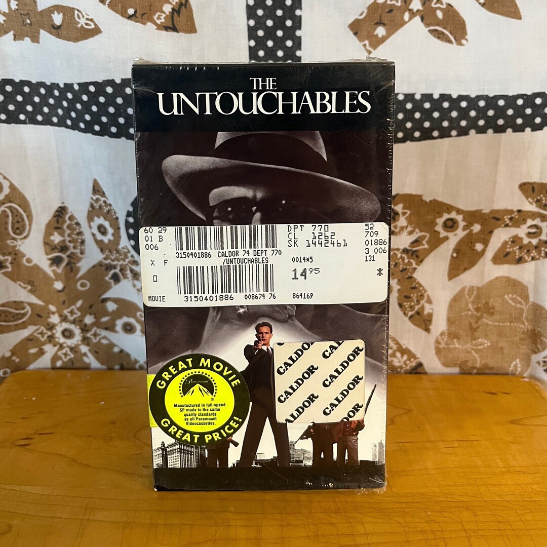 The Untouchables VHS Movie 1987 Vintage Action Movie Classic - Etsy