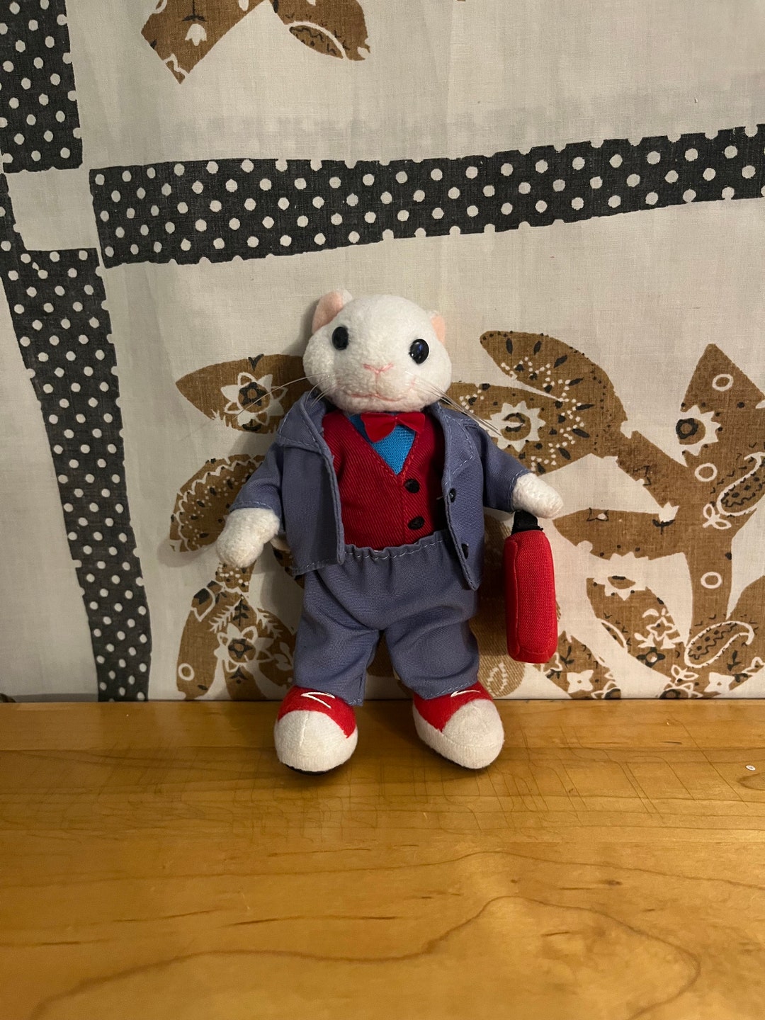 Stuart Little Mouse Plush Stuffed Animal 6 Vintage 90s Cartoon ...