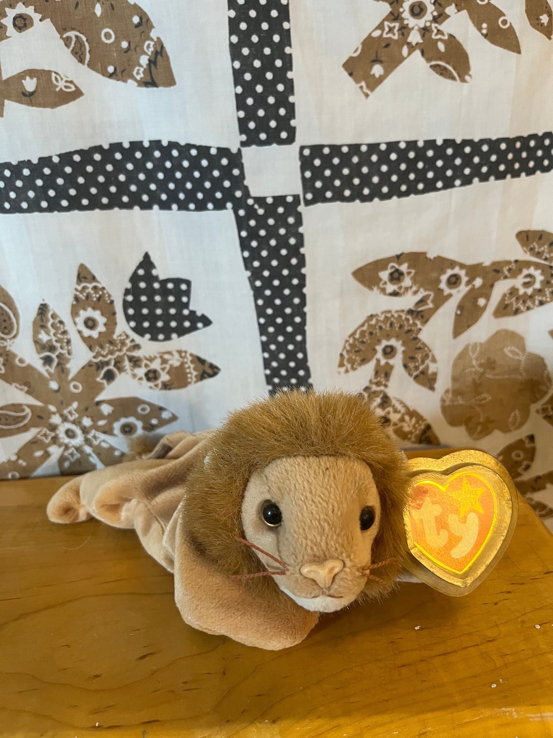 Ty Beanie Baby Roary Lion Cute Original Retired Vintage 1996 - Etsy