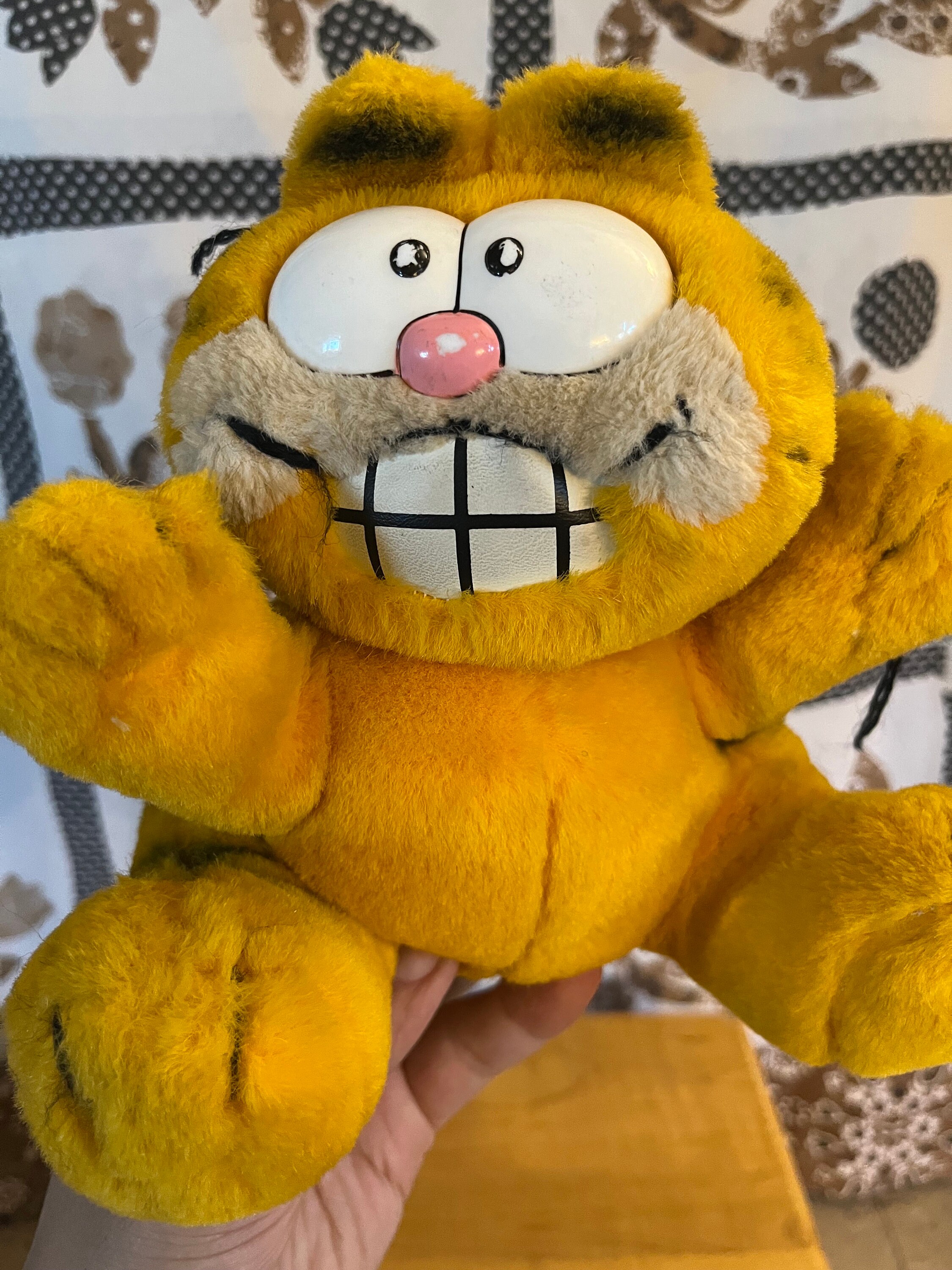 Vintage 1970s Garfield Plush Stuffed Animal Garfield - Etsy