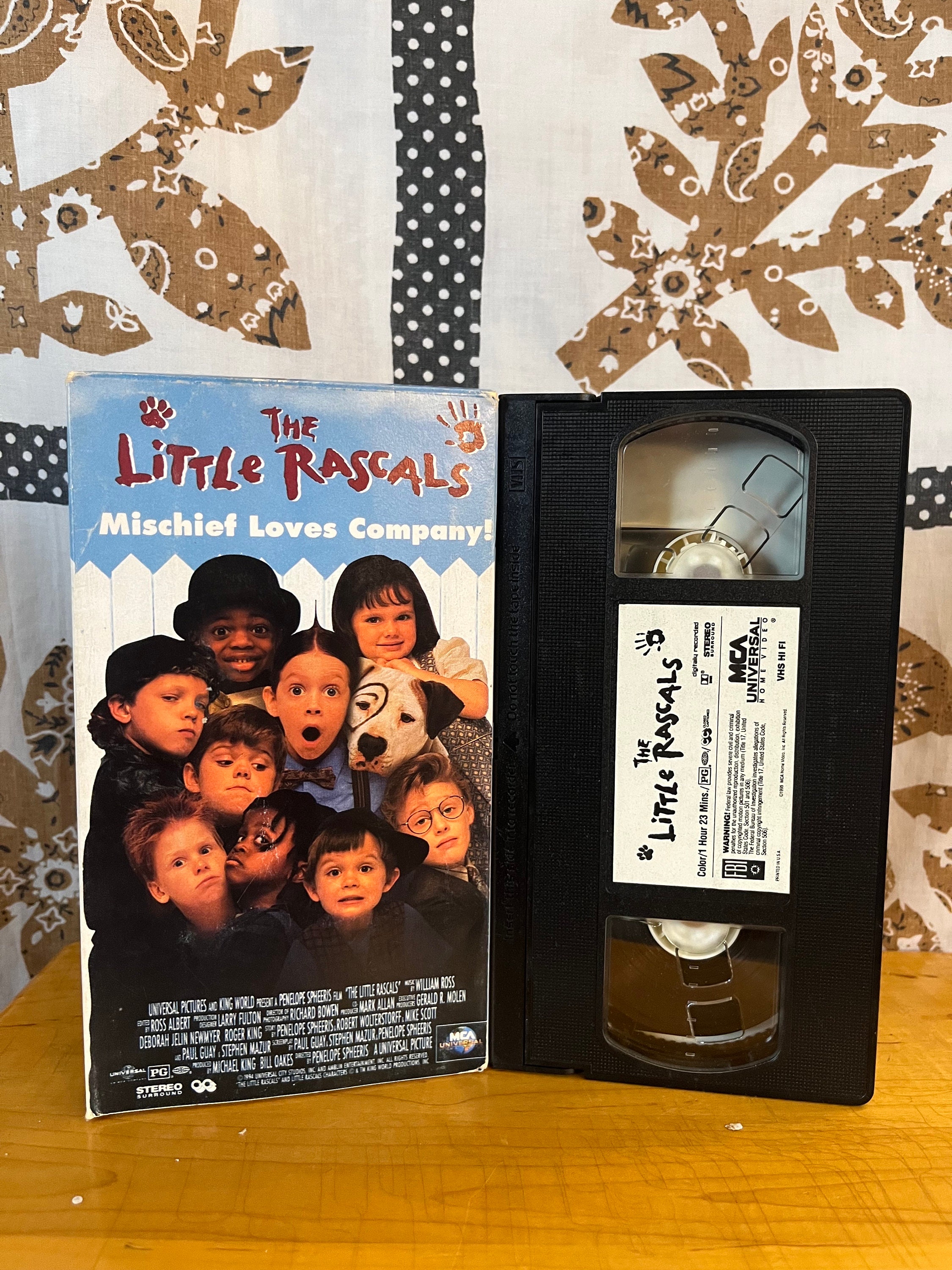 Vintage VHS 1994 Original the Little Rascals Movie Film I - Etsy