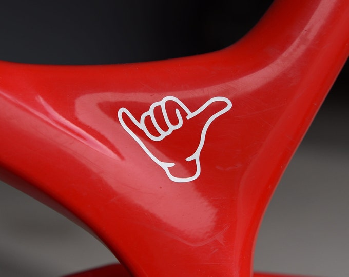 Shaka/hand Sign Sticker 2 Pack - Etsy