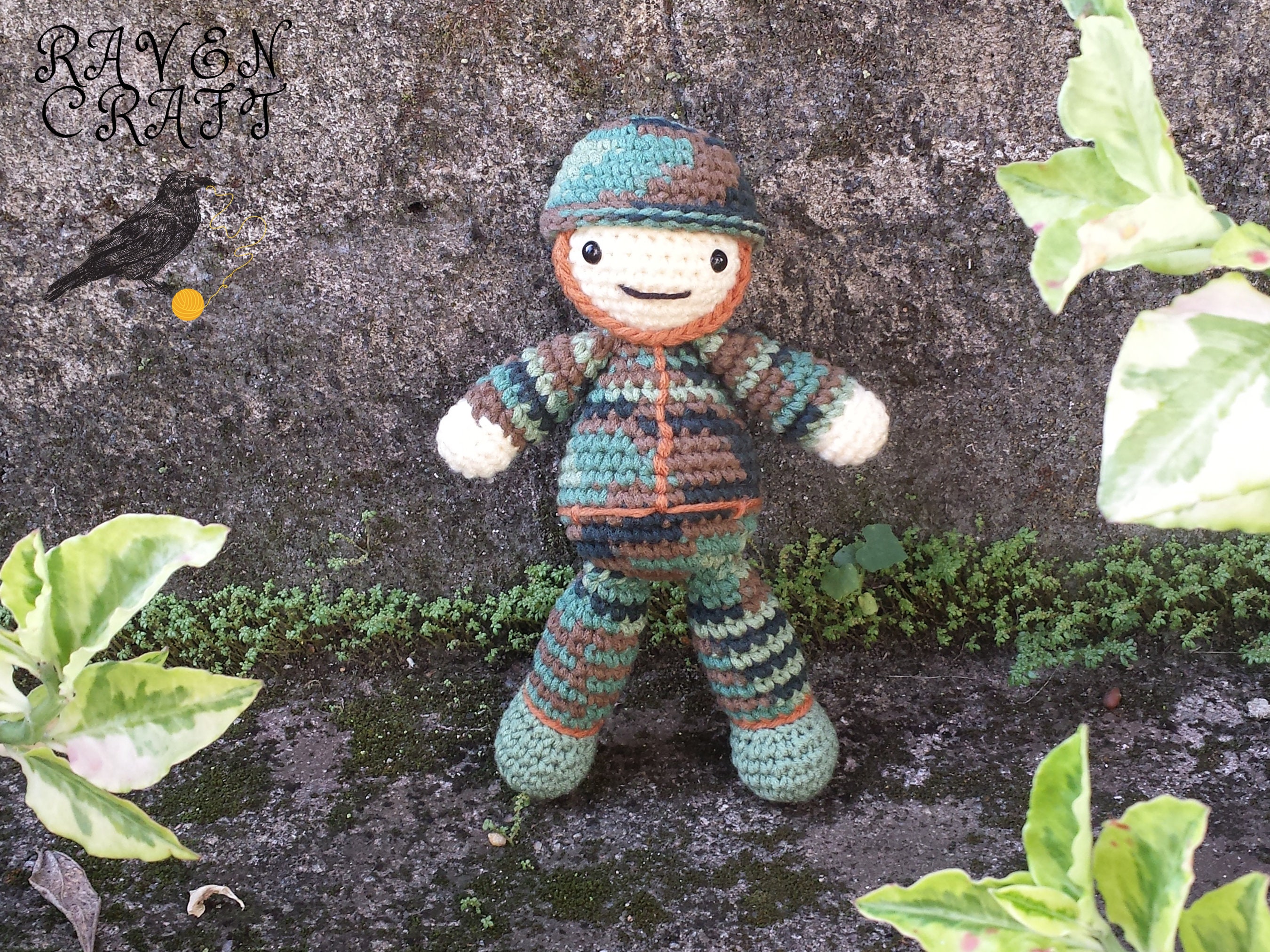 Army Soldier Crochet Pattern - Etsy