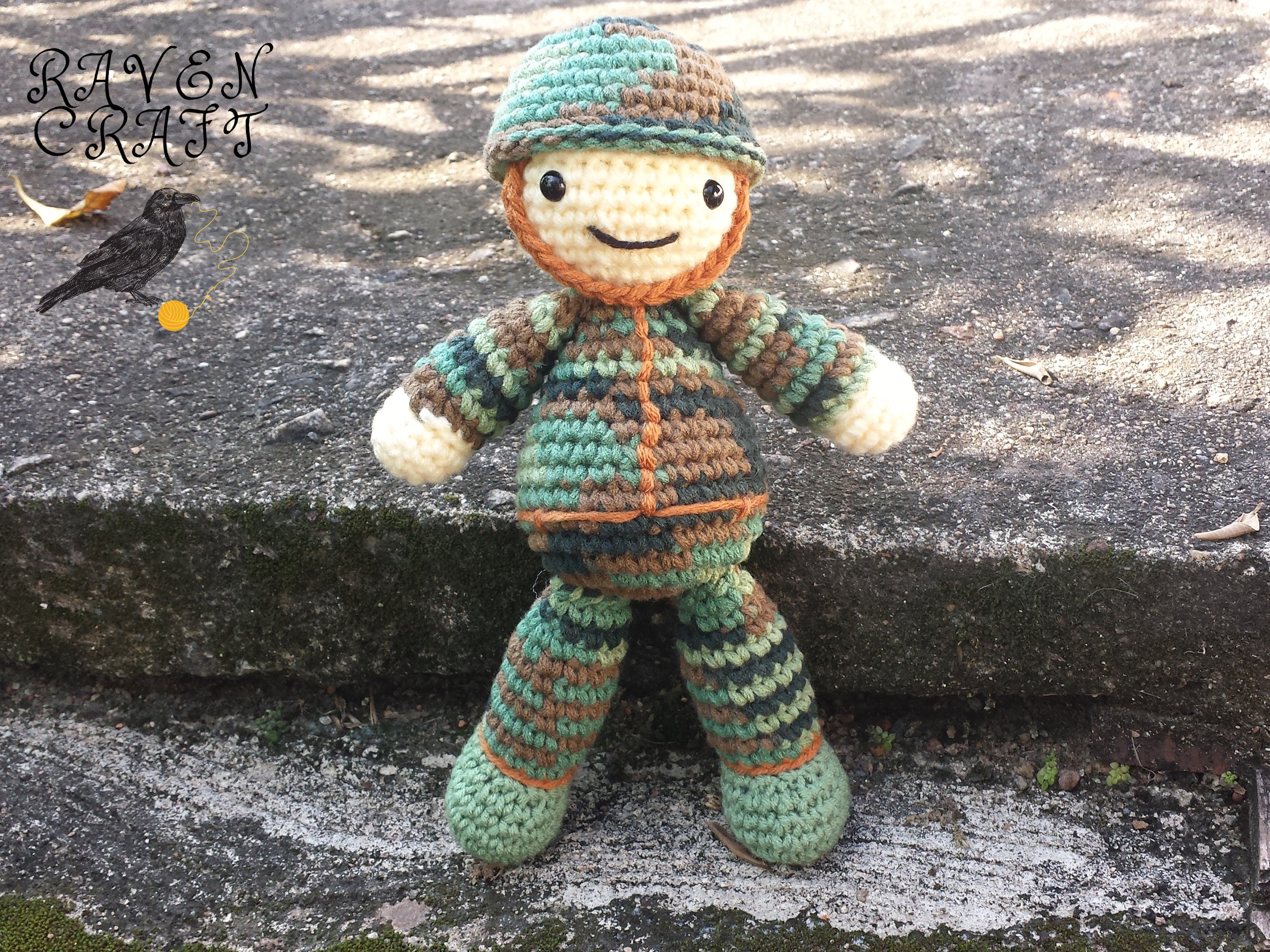 Army Soldier Crochet Pattern - Etsy
