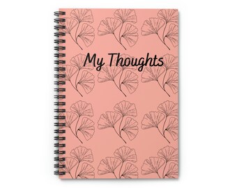 Spiral Notebook Ruled Line - Etsy