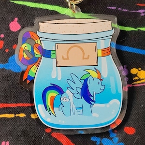 Pony Omega Slick Jar Omegaverse Rainbow Dash Unofficial Fanart - Etsy