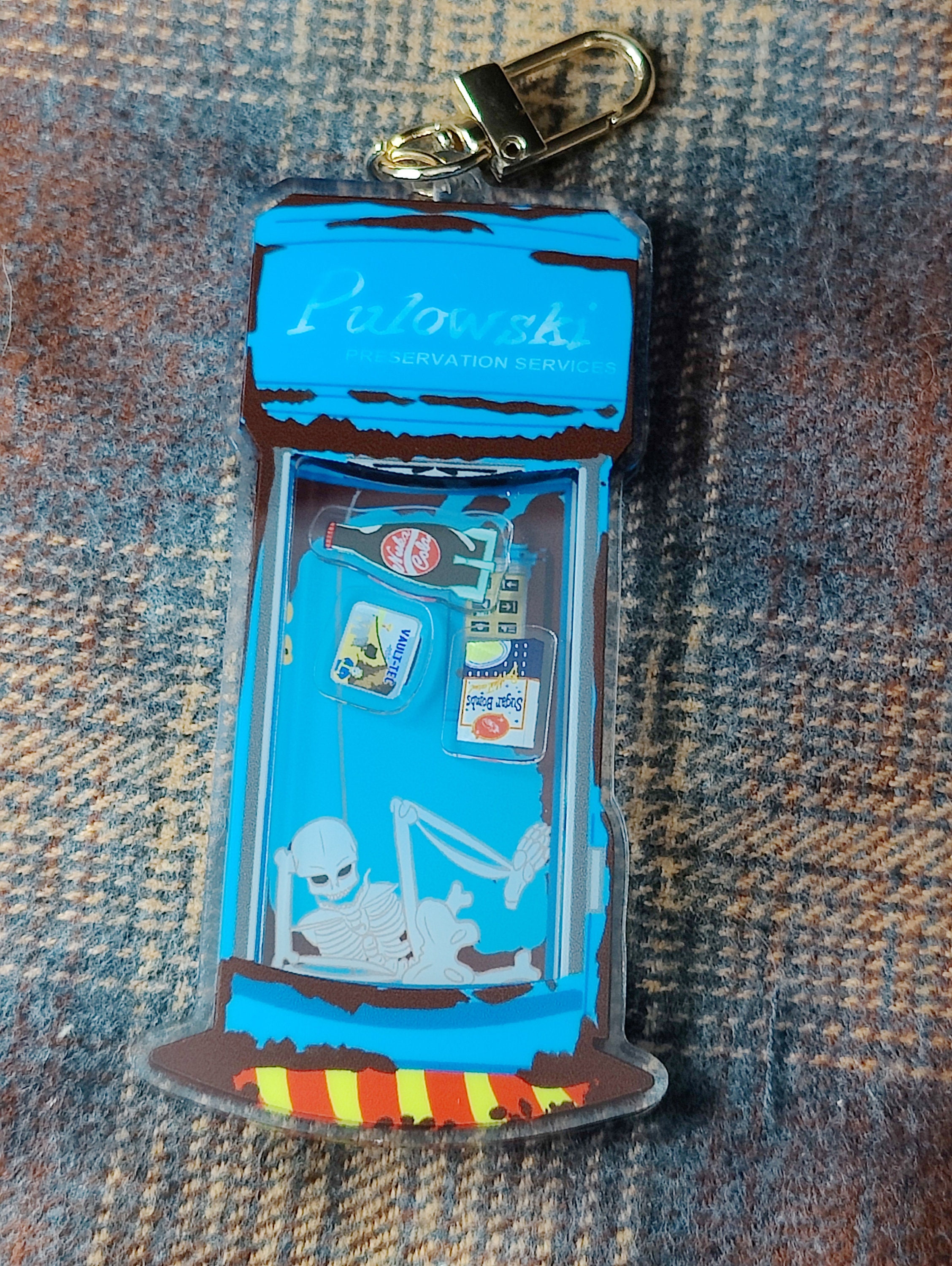 Pulowski Preservation Shelter Fallout Shaker Acrylic Charm - Etsy