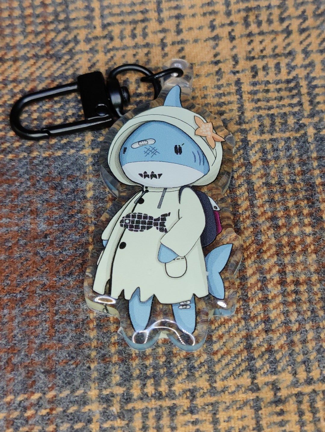 Sharkspeare Punishing Gray Raven Acrylic Charm - Etsy