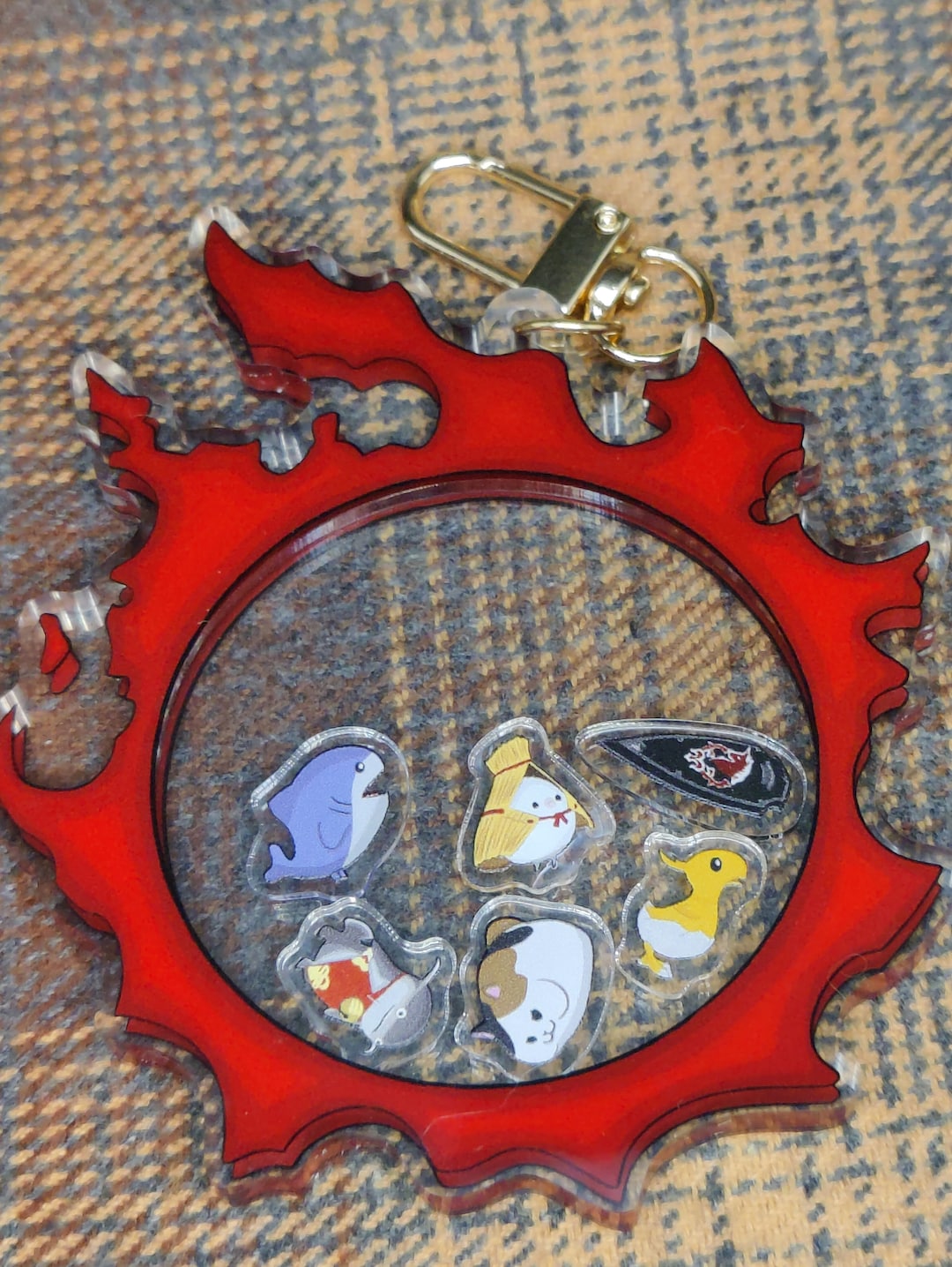 Ff Xiv Final Fantasy 14 Minions Shaker Charm Chocobo Namazu Haurchefant ...