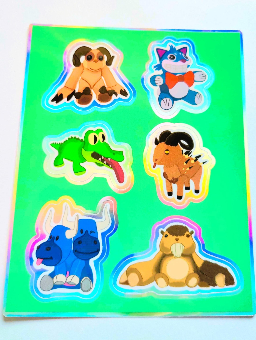 Fan-made Fallout 76 Plushie Sticker Sheet - Etsy