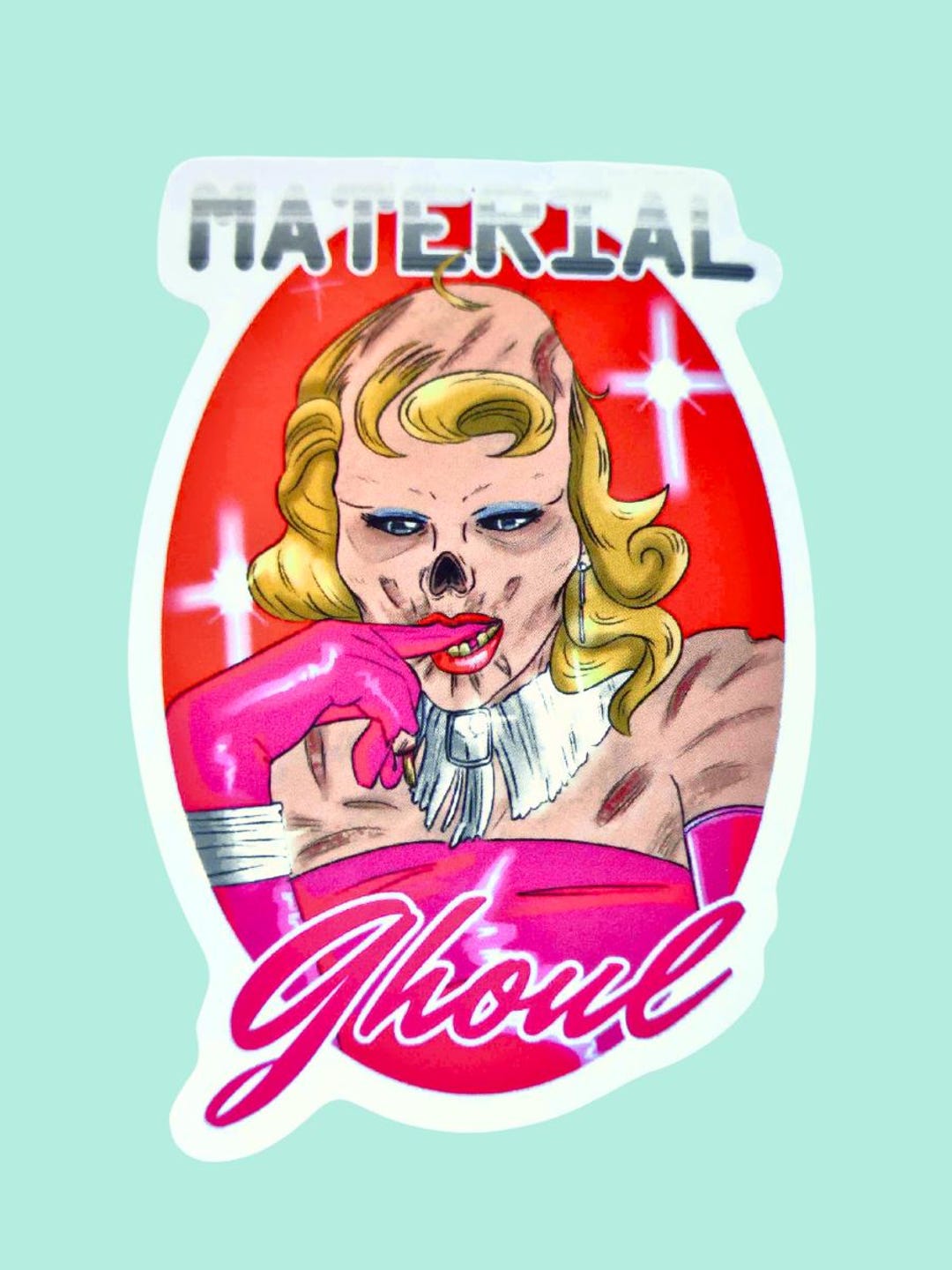 Fan-made Fallout Material Ghoul Sticker - Etsy