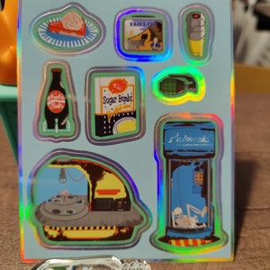 Fan-made Fallout Foods Sticker Sheet - Etsy