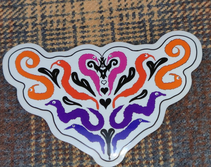 Worms on a String Succubus Mark Tattoo Vinyl Sticker - Etsy