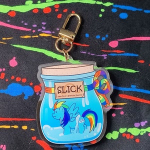 Pony Omega Slick Jar Omegaverse Rainbow Dash Unofficial Fanart - Etsy