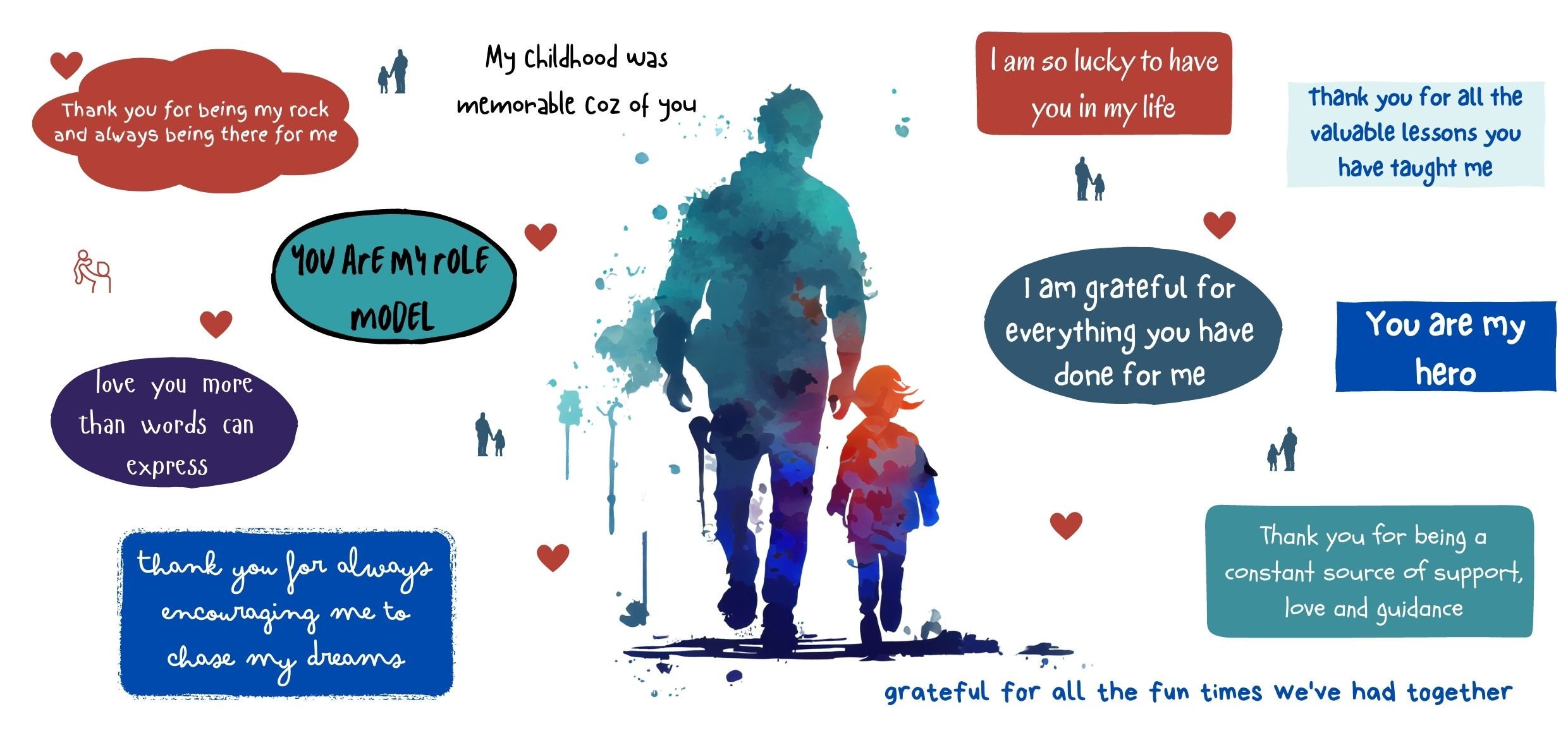 Heart Felt Messages for Your Dad | Mug for Dad | Best Father's Day Gift ...