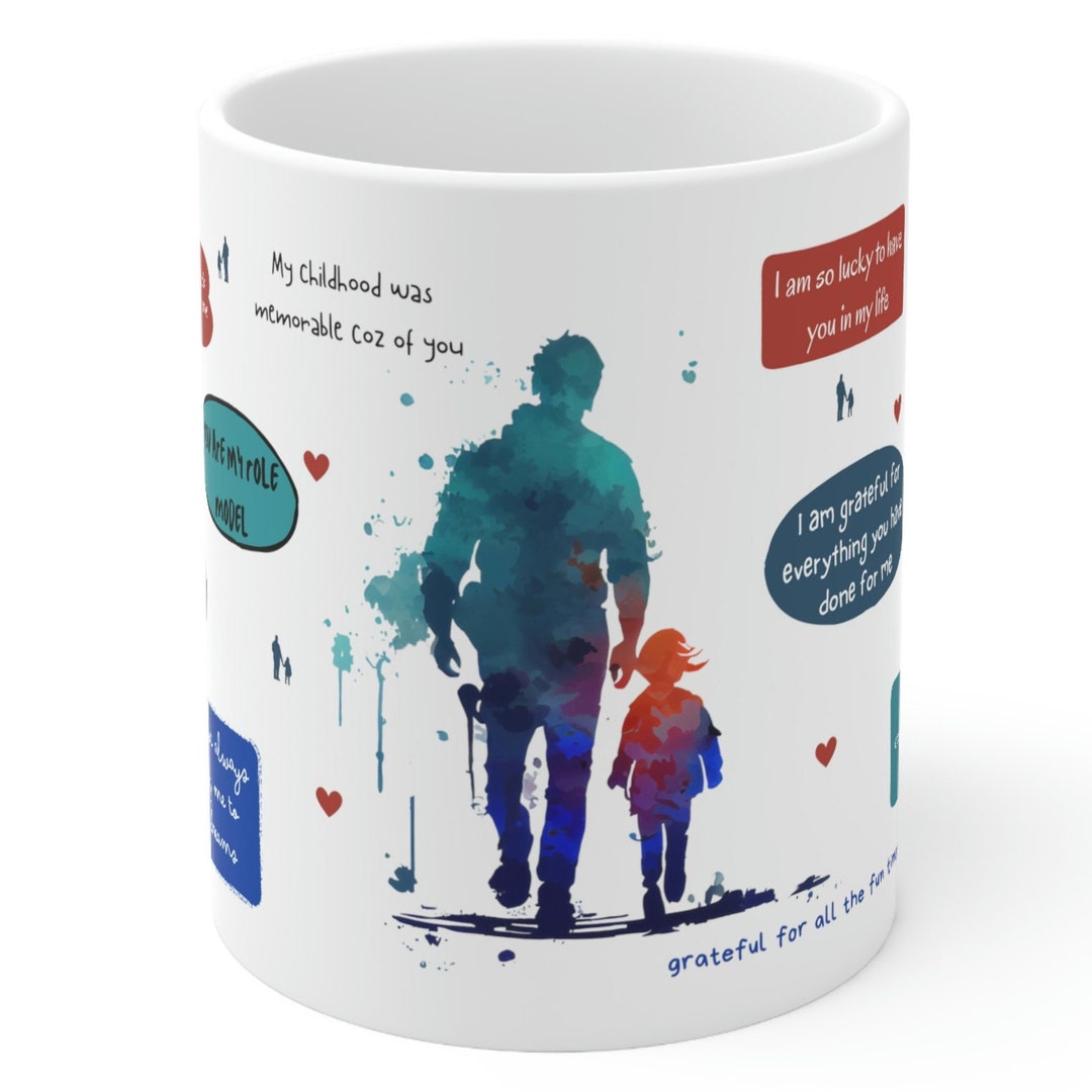 Heart Felt Messages for Your Dad | Mug for Dad | Best Father's Day Gift ...