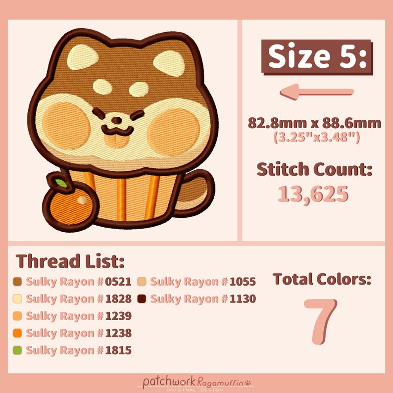 DIGITAL DOWNLOAD Dog Muffin Animal Sweets Theme Machine Embroidery ...