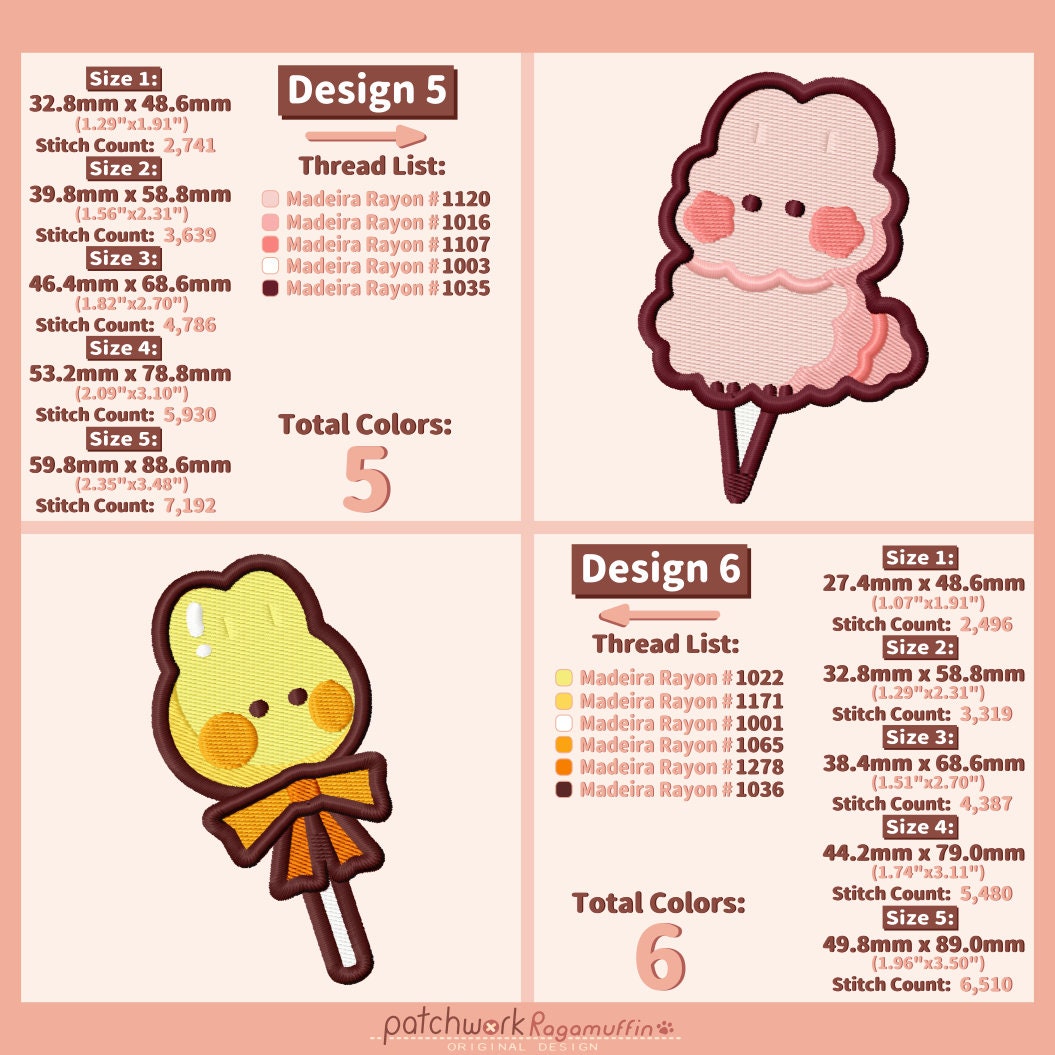 DIGITAL DOWNLOAD Animal Sweets Theme Bundle 10 Designs Machine ...
