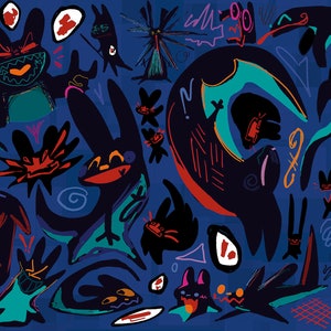 Rain World Inv/enot/ Mini Prints - Etsy