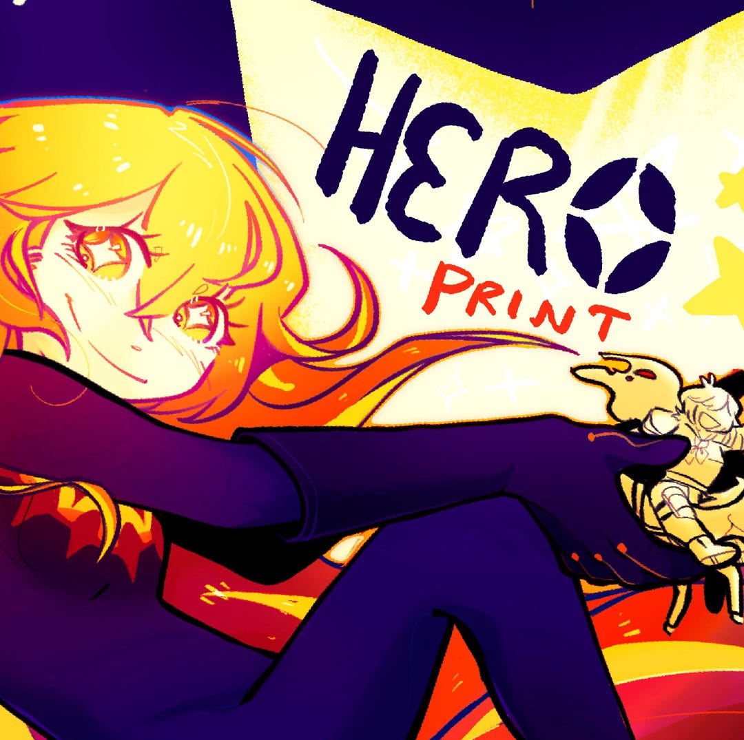 Hero Inspired Limbus Company Print - Etsy Australia